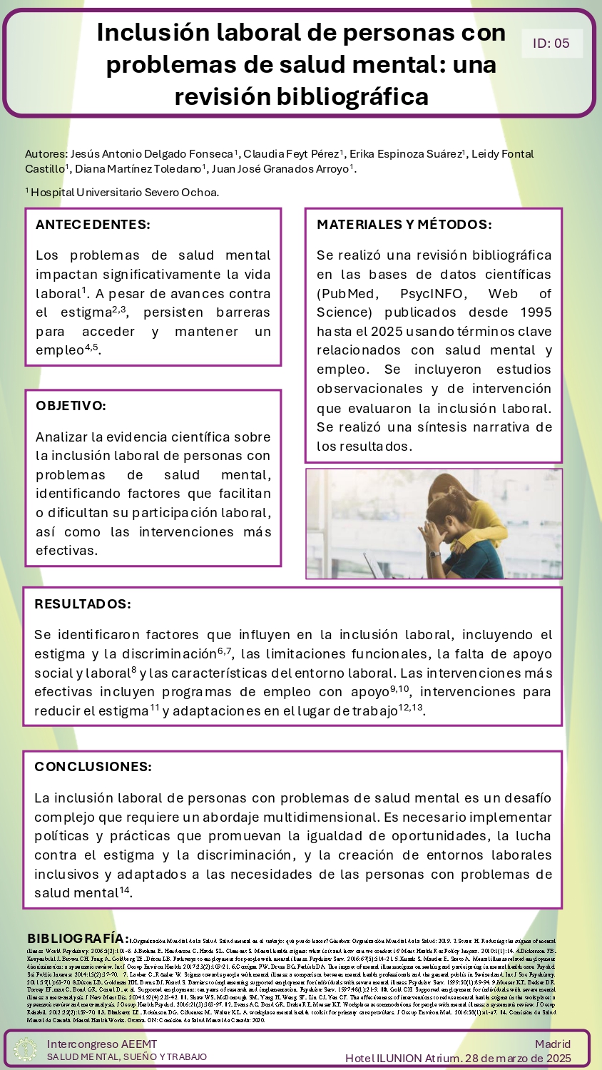 PROYECTO 05 – Congreso AEEMT